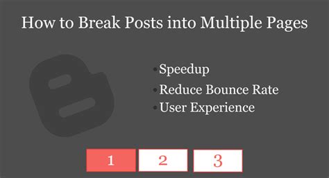 How To Break Post Into Multiple Pages Everything You Need