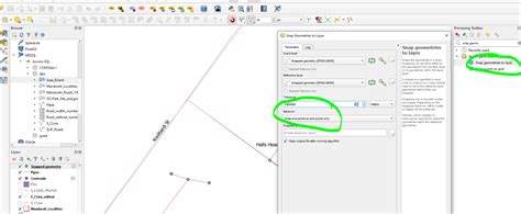 Snap Points To Line Vertices In Qgis Gis Map Design Using Qgis