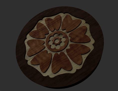 3d File White Lotus Tile Avatar Uncle Iroh Order Of The White
