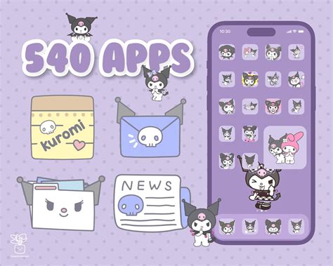 Ios 16 App Icons 540 Icons Cute Kawaii Purple Goth Bunny Cartoon Anime Ios Homescreen Icon Phone Ios 16 App Icons 540 Icons Cute Kawaii Purple Goth Bunny Cartoon Anime Ios Homescreen Icon Phone