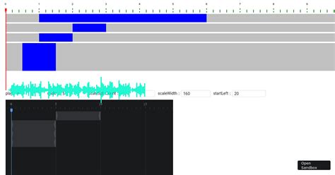 Videoscrubber React Konva Timeline Editor V2forked Codesandbox