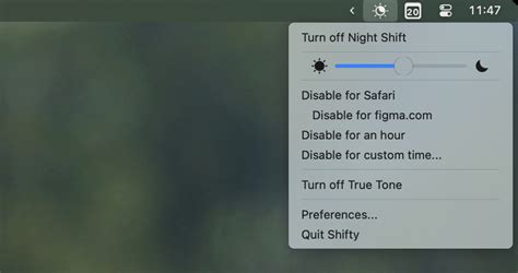 Use Shifty To Take Control Of MacOS Night Shift Lifehacker