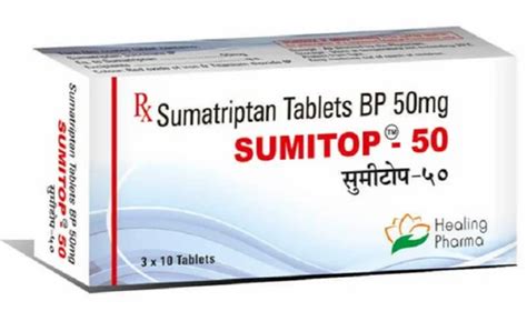 Sumatriptan Succinate Tablets Strength 50 Mg At Best Price In Nagpur