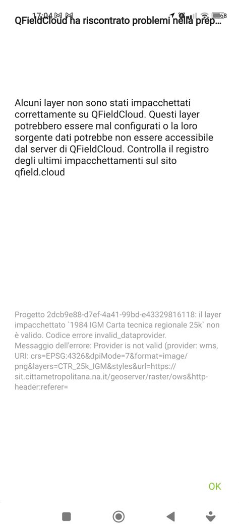 Wms Provider Not Working On Android Qfield Only · Issue 4243 · Opengischqfield · Github