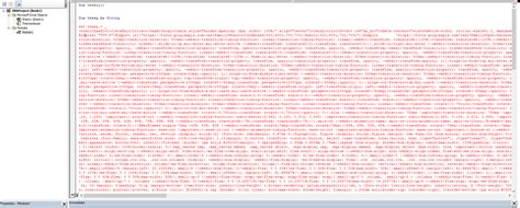 Adding The Html Code As String In Vba But Text Is Red Highlighted