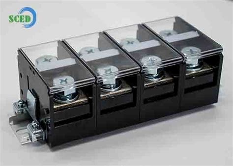 360mm 240a High Current Terminal Block Right Angle Pcb Barrier Pc Terminal Blocks