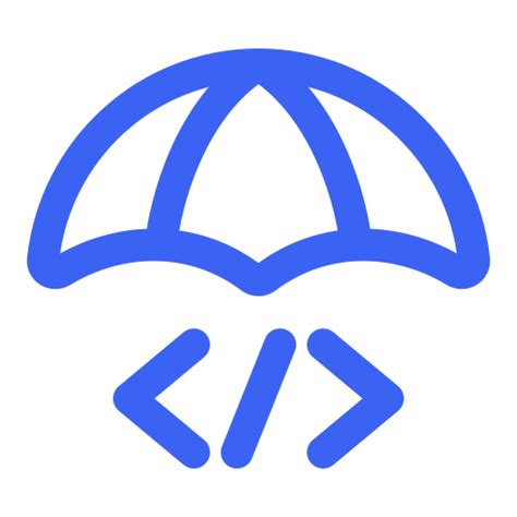 Code Programming Coding Development Protection Umbrella Icon Download On Iconfinder