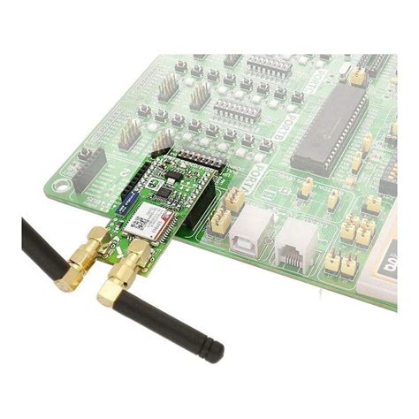 mikroe gsm gnss 2 click board™ mikroe 2440 location tracking gps band