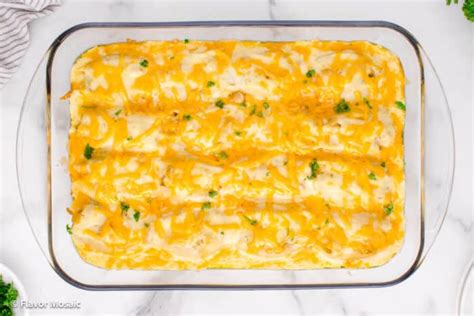 Chicken And Stuffing Stuffed Shells Flavor Mosaic