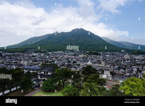 View Of Shimbara From The Top Of Shimbara Castle Overlooking Shimbara