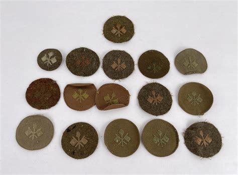 Bid Now Lot Of Ww1 Us Army Signal Corps Chevrons Invalid Date Mst