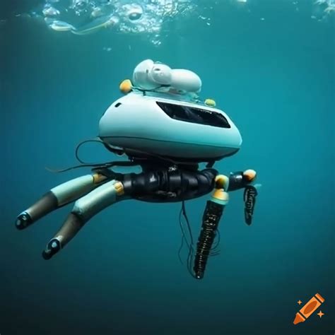 Diving Robot For Water Cleanliness