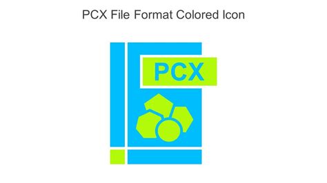 pcx file format colored icon in powerpoint pptx png and editable eps