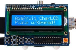 ADAFRUIT BLUE WHITE X LCD KEYPAD KIT RASP Element Australia
