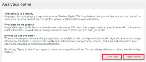 Steps To Setup And Use A My Cloud Os 5 In The Dashboard Sandisk