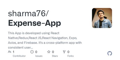 GitHub Sharma Expense App This App Is Developed Using React Native Redux React JS React