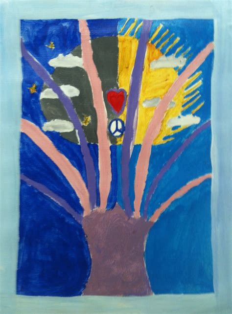 Adventures In Middle Babe Art Class Aztec Tree Of Life