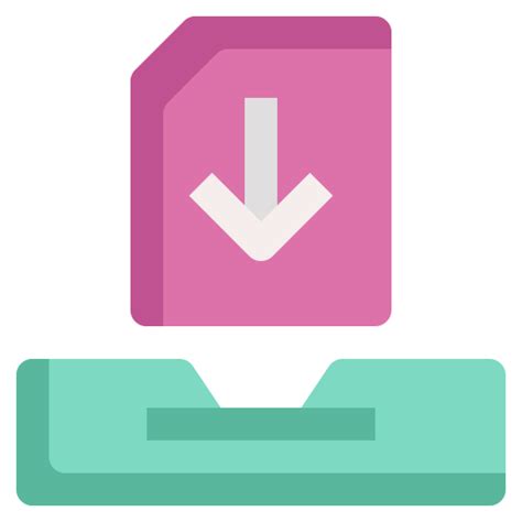 Inbox Generic Color Fill Icon Inbox Generic Color Fill Icon