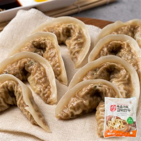 [이제이푸드스토리] 이츠웰 육즙 가득 갈비만두 1kg Cj 이제이컴퍼니 Ejcompany