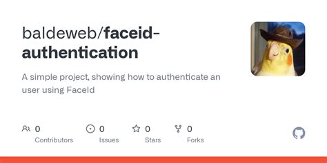 Github Baldewebfaceid Authentication A Simple Project Showing How