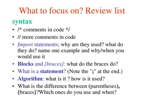 Ppt Introduction To Computers And Programming Midterm Review Sana Odeh Powerpoint Presentation