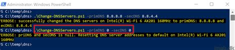 Set Primary And Secondary Dns Server Addresses Using Configmgr And
