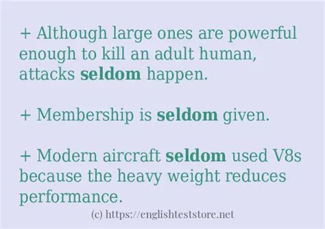 How To Use The Word Seldom Englishteststore Blog How To Use The Word Seldom Englishteststore Blog