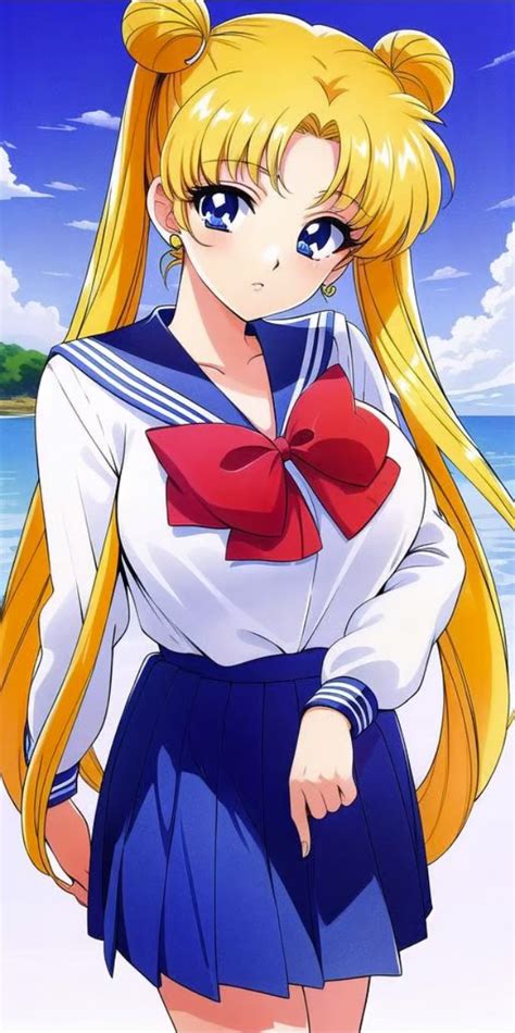 Usagi Tsukino Sailor Moon｜ai Art Model Pixai