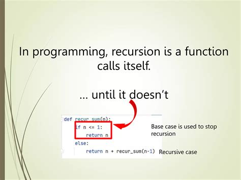 Lecture4 Recursionpptx
