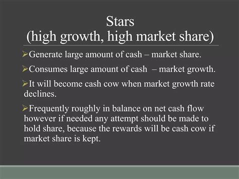 BCG Matrix Explanation PPTX