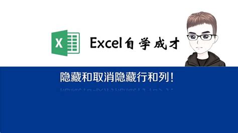 Excel小技巧：隐藏和取消隐藏行和列！你知道它的快捷键吗？教育职业教育好看视频