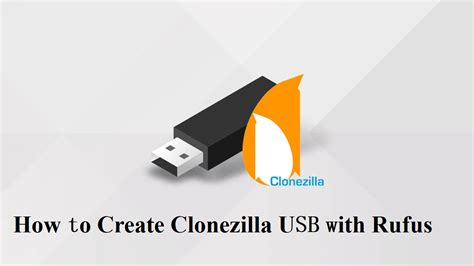 How To Create Clonezilla Usb With Rufus Vs Easier Way