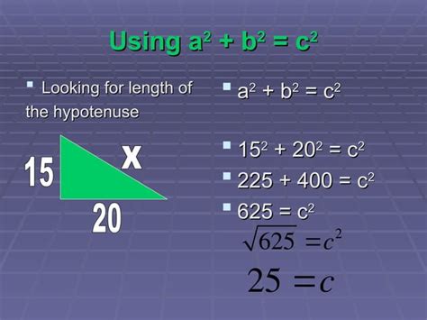 Pythagoras Theorem Mathematics Powerpoint Ppt