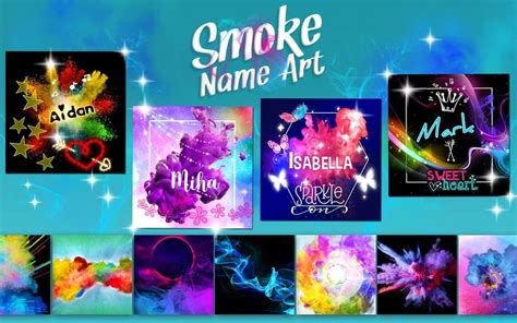 Smoke Name Art Text On Photo For Android Download