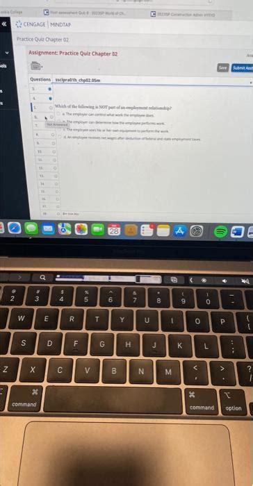 Assignment Practice Quit Chapter Of Questioni