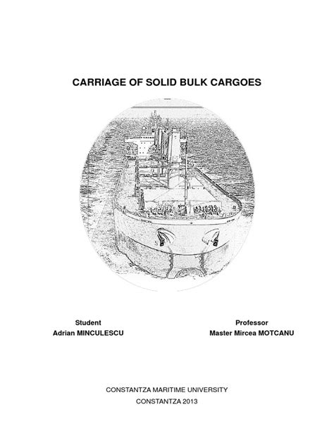 Carriage Of Solid Bulk Cargoes Pdf Download Free Pdf Ships Cargo
