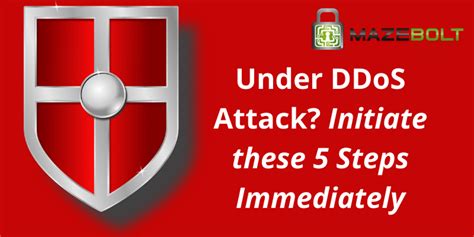Under Ddos Attack Initiate These 5 Steps Immediately Blog Mazebolt