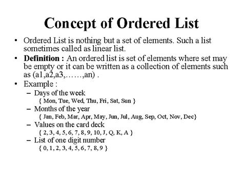Unit Ii Linear Data Structures Using Sequential Organization