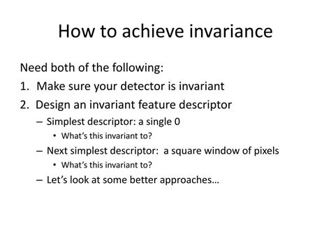 PPT Lecture Features Invariance And Blob Detection PowerPoint Presentation ID