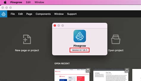 What Version Is Pinegrow 7 Bug Reports Pinegrow Community Forum