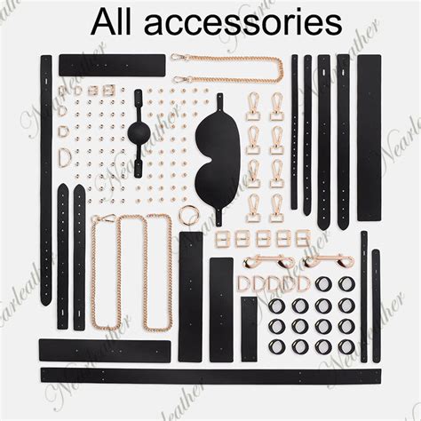 Pu Leather Bdsm Adult Sex Toys Tool Kits With Luxury Bondage Etsy