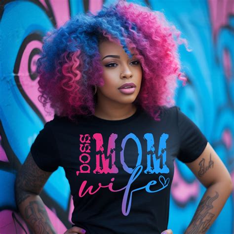 Boss Mom Wife Svg Png Pdf Mom Svg Mom Vibes Svg Mom Life Svg Mom