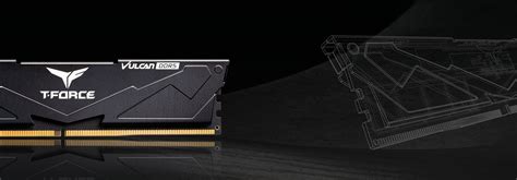 VULCAN DDR DESKTOP MEMORY BLACK GB X GB MHz CL TEAMGROUP
