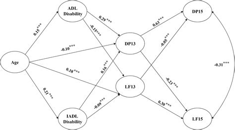 Frontiers Depression And Life Satisfaction Among Middle Aged And Older Adults Mediation