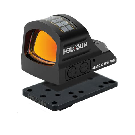 Holosun Hs507c Open Reflex Red Dot Sight Switchable 2moa Dot 32moa