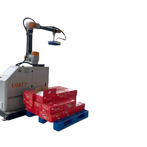 6 Axis Packing Line Carton Bag Automatic Stacking Stacker Robot Palletizer Robot Palletizing