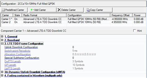 2 Lte Tdd Frame Configuration