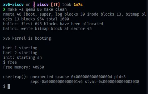 Learning Xv6 And Faced An Issue Where Exit0 Works But Return 0 Doesnt Executing The User