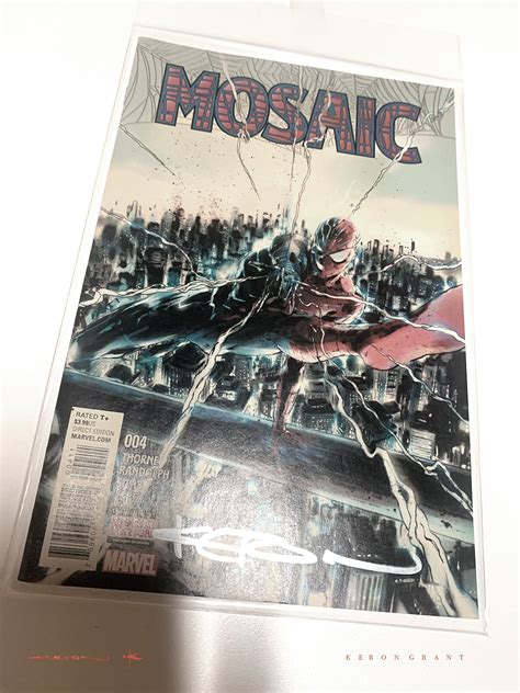Mosaic Variant Comic Keron Grant