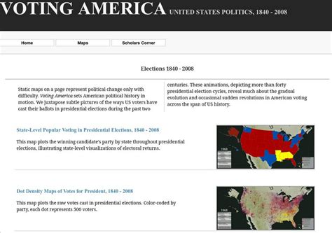 digital scholarship lab voting america elections 1840 2008 graphic